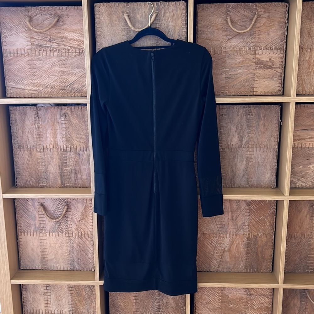Alice Olivia Air Maddie Mesh Dress Gem